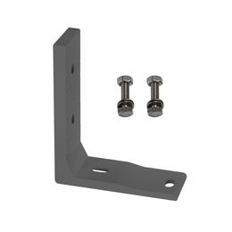 Deckenhalterung f&uuml;r Halbkassettenmarkise Facido 1000 | grau aluminium | paramondo