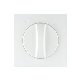 GEBHA GEBA Knebelschalter / -taster UP KNE 2T/1, alpinweiss (Unterputz)