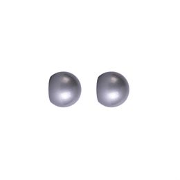 Endst&uuml;ck f&uuml;r Gardinenstange | 19 mm, silber, Kugel-Ball, 2 St&uuml;ck