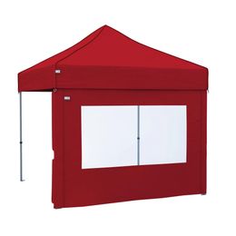 paramondo Faltpavillon PRO 40 Seitenwand Moskitonetz-Fenster 6 m f. 6x4 m Gestell, rot