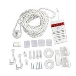Ersatzteil Set f&uuml;r VICTORIA M Klemmfix Rollos inkl. 600cm Kette, wei&szlig; | VICTORIA M