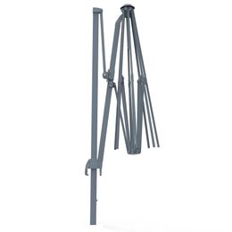 Sonnenschirm Gestell parapenda Ampelschirm inkl. Standkreuz (3,5m / rund), anthrazit | paramondo