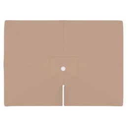 Sonnenschirm Bespannung f&uuml;r parapenda (Plus) Ampelschirm (4x3m / rechteckig), creme | paramondo
