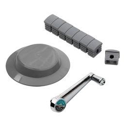 Ersatzteil-Set f&uuml;r interpara Sonnenschirm, wei&szlig; | paramondo