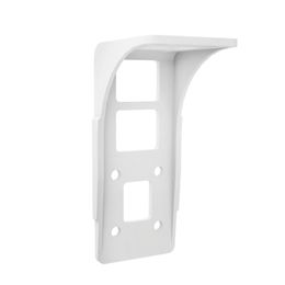 Deckenhalterung f&uuml;r Kassettenmarkise Quadris LED | wei&szlig; | paramondo
