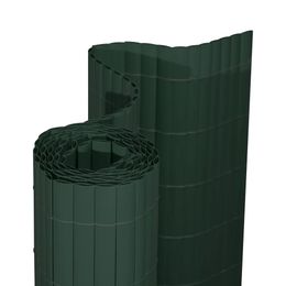 Premium PVC Sichtschutzmatte | 160x300 cm, gr&uuml;n | JAROLIFT Sichtschutz / Sichtschutzzaun aus Kunststoff f&uuml;r Balkon, Garten, Terrasse