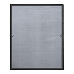 JAROLIFT Insektenschutz-Spannrahmen BrushLine 2000 f&uuml;r Fenster | 60 x 150 cm, anthrazit