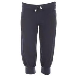 Sporthose WINSHAPE "WBE5", Damen, Gr. XXL, Normalgr&ouml;&szlig;en, blau (night blau), 90% Baumwolle, 10% Elasthan, Hosen Sporthose, 3/4-Trainingshose