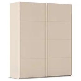 Schwebet&uuml;renschrank Rauch "Kleiderschrank Schrank Garderobe Schlafzimmerschrank SCALE-FYRA", beige (champagner, griffleisten champagner), B:181cm H:223cm T:68cm, Holzwerkstoff, Schr&auml;nke, Schwebet&uuml;renschrank, edle viergeteilte T&uuml;ren viele Farben und Griff-Farben MADE IN GERMANY
