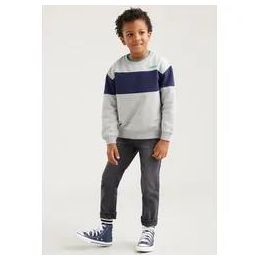 Levi's Stretch-Jeans LEVI'S KIDS "LVB 512 SLIM TAPER JEANS", Kinder, Gr. 3/98, N-Gr, schwarz (schwarz used), Denim/Jeans, Obermaterial: 81% Baumwolle, 18% Polyester, 1% Elasthan, unifarben, normal, Jeans, for BOYS