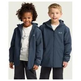 Winterjacke Jack Wolfskin "SNOW DAYS JKT KIDS", Kinder, Gr. 92, blau (midnightsky), Oberstoff: 100% POLYESTER. Kontrastmaterial 1: 100% POLYESTER. F&uuml;llung 1: 100% POLYESTER. Futter 1: 100% POLYESTER, Jacken Winterjacke