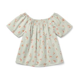 Tchibo - Kinder-Bluse - M&auml;dchen - Gr. 158/164 - creme/gebl&uuml;mt