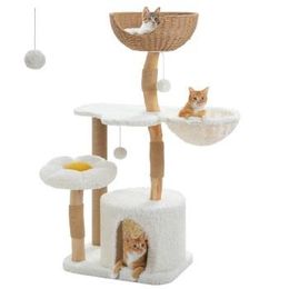 Pawz Road Kratzbaum 124 cm Naturholz