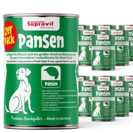 Supravit Hundenassfutter 12 x 410g Pansen