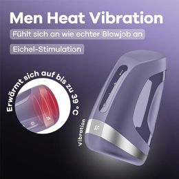 Satisfyer Men Heat Vibration - w&auml;rmend