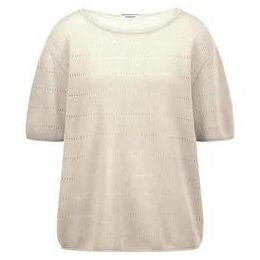Pullover aus 100% Kaschmir Peter Hahn beige, 38