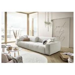 Big-Sofa 3C Candy "Yoshy Mega Sofa mit Komfortfunktionen, modern und bequem", grau (hellgrau), B:298cm H:74cm T:120cm, 88% Polyester, 12% Polyacryl, Sofas, Big-Sofa, Zwei Sitztiefen durch verstellbare R&uuml;ckenlehne, Bezug in Cord