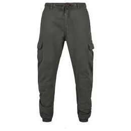 Cargohose Urban Classics "Urban Classics Herren Cargo Jogging Pants", Damen, Gr. 4XL, US-Gr&ouml;&szlig;en, magnet, 100% Baumwolle, unifarben, slim fit, Hosen Cargohose