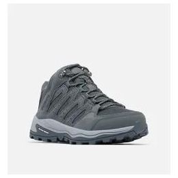 Wanderschuh Columbia "REDMONDTM IV MID WATERPROOF", Damen, Gr. 43, graphite, tea light, Mesh, Synthetik, Schuhe Wanderschuh, wasserdicht