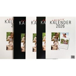 Kalender 2026 20x30 zum Selbstgestalten 5er Pack