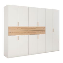 Kleiderschrank Lumio Kaschmir/Eiche Artisan