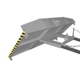 Bauer S&uuml;dlohn Restgitter-Palette RGP-2; lackiert; Mausgrau
