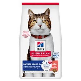 Hill's Hill's Science Plan Trockenfutter Katze, Mature Adult, Lachs 10 kg