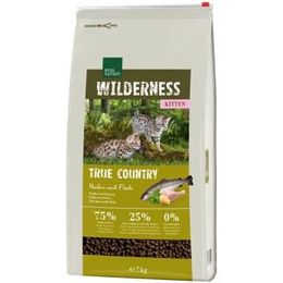REAL NATURE WILDERNESS Trockenfutter Katze, Kitten, True Country, Huhn mit Fisch 7 kg