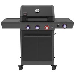 El Fuego Gasgrill 'Key West' mit Turbozone anthrazit/schwarz 128 x 117 x 54 cm