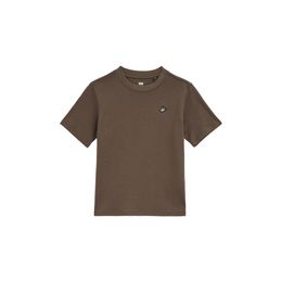 WE Fashion T-Shirt Jungen Gr&ouml;&szlig;e 98/104 braun
