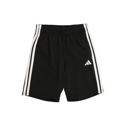 adidas Sportswear Sportshorts Jungen Gr&ouml;&szlig;e 176 schwarz / wei&szlig;