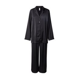 Lindex Pyjama Damen Gr&ouml;&szlig;e S schwarz Winterkleid