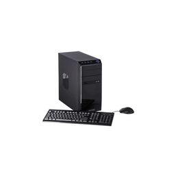 Captiva Business-PC "Power Starter I56-067", schwarz, Microsoft Windows 11 Home (64 Bit), 8 GB RAM 480 GB SSD, Desktop-PCs