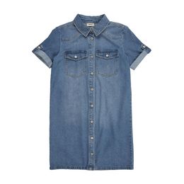 Only Girls Kleid 'ONLKOGLISA' M&auml;dchen Gr&ouml;&szlig;e 140 blue denim