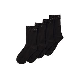 Lindex Socken Damen Gr&ouml;&szlig;e 36/38 grau / schwarz