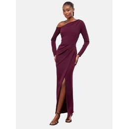 Lipsy Kleid Damen Gr&ouml;&szlig;e 46 burgunder Winterkleid