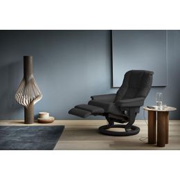 Relaxsessel stressless "Mayfair", schwarz (schwarz paloma), B:79cm H:101cm T:77cm, Leder BATICK: BATICK ist ein leicht korrigiertes, durchgef&auml;rbtes und genarbtes M&ouml;belleder, bei dem die meisten Unebenheiten und Spuren in der Regel entfernt wurden.;Leder PALOMA: PALOMA ist ein durchgef&auml;rbtes Semianilin-M&ouml;belleder mit nat&uuml;rlicher Narbung.;ROHLEDER Stoff Q2 FARON: Ein fester zuverl&auml;ssiger Boucl&eacute; mit 
