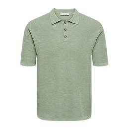 Only & Sons Only & Sons Poloshirt 'Eric' Herren Gr&ouml;&szlig;e L gr&uuml;n