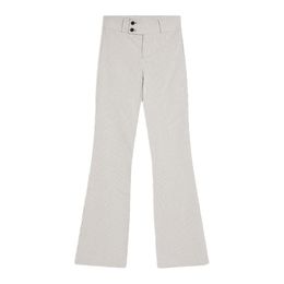 Bershka Hose Damen Gr&ouml;&szlig;e 42 anthrazit / offwhite