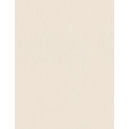 Vliestapete ELLE DECORATION "Uni", grau (taupe), B:0,53m L:10,05m, Vinyl, Vlies, Tapeten