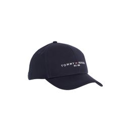 Baseball Cap Tommy Hilfiger, Herren, blau (marine), Baumwolle, unifarben, Basic, Caps