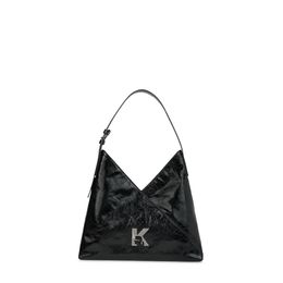 KARL LAGERFELD JEANS Handtasche ' Geo Hochgl&auml;nzende Tote Bag ' Damen Gr&ouml;&szlig;e One Size schwarz
