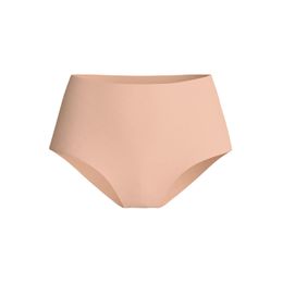 Slip Calida "Slip Natural Skin Midi Slip 1er Pack", Damen, Gr. 44-46, bunt (nude), Obermaterial: 83% Modal CMD. 17% Elasthan EL., Unterhosen Slip