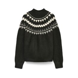 V&eacute;ro Moda Vero Moda Pullover Damen Gr&ouml;&szlig;e S schoko / wei&szlig;