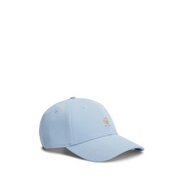 Baseball Cap Tommy Hilfiger "ELEVATED CHIC CAP", Damen, well water, Web, Baumwolle, Caps, Mit festem Schirm
