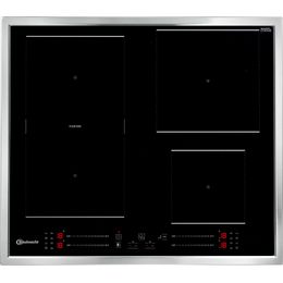 Bauknecht Flex-Induktions-Kochfeld "BS 7160C FT", schwarz, B:56cm T:48cm, Kochfelder, Induktionskochfeld mit Flexibler Kochzone, Booster Funktion