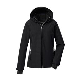 Skijacke Killtec "KSW 33 WMN SKI JCKT", Damen, Gr. 44, schwarz, Obermaterial: 100% Polyester;Futter: 100% Polyester;F&uuml;llung: 100% Polyester, Jacken Skijacke, Damen Skijacke: wasserdicht, atmungsaktiv, viele Taschen