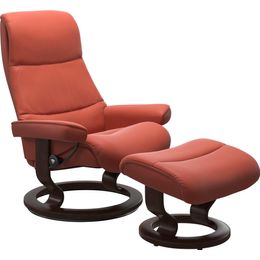 Relaxsessel stressless "View", braun (henna), B:78cm H:105cm T:78cm, Sessel, Relaxsessel, mit Classic Base, Gr&ouml;&szlig;e S,Gestell Braun