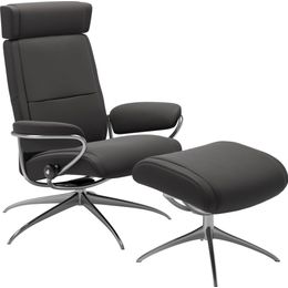 Relaxsessel stressless "Paris", grau (rock paloma), B:80cm H:98cm T:75cm, Leder BATICK: BATICK ist ein leicht korrigiertes, durchgef&auml;rbtes und genarbtes M&ouml;belleder, bei dem die meisten Unebenheiten und Spuren in der Regel entfernt wurden.;Leder PALOMA: PALOMA ist ein durchgef&auml;rbtes Semianilin-M&ouml;belleder mit nat&uuml;rlicher Narbung.;ROHLEDER Stoff Q2 FARON: Ein fester zuverl&auml;ssiger Boucl&eacute; mit einem str