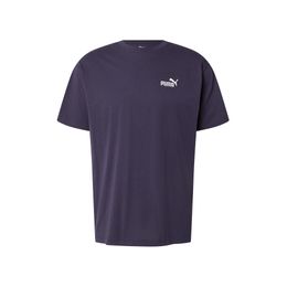Puma Sportshirt 'ESS No. 1' Herren Gr&ouml;&szlig;e M navy / wei&szlig;